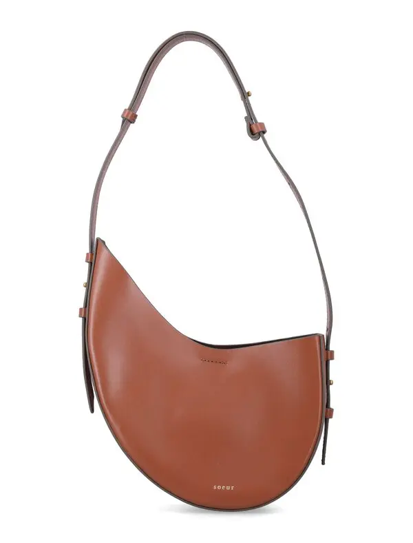 Soeur Leather Wino Shoulder Bag
