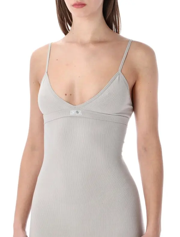 MAISON MARGIELA Seamless Slip Dress - Grey