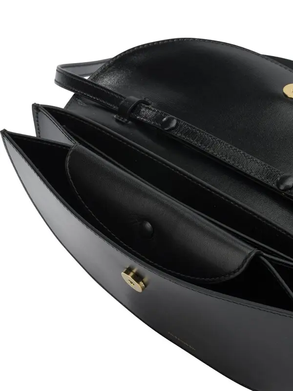 JIL SANDER Curve' Wallet - Black