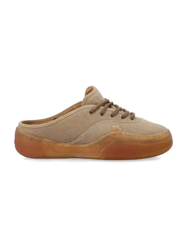 ERL Canvas Mule Sneakers - Brown