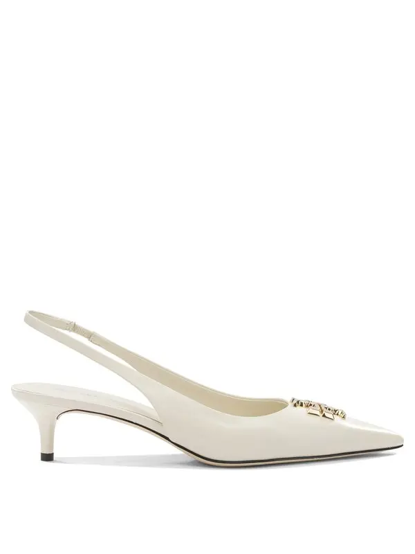 Tory Burch Heeled Slingbacks - White