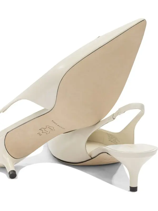 Tory Burch Heeled Slingbacks - White