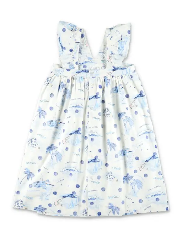 Bonpoint Dress With Island Print