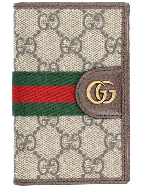 Gucci Card Holder 'ophidia - Brown