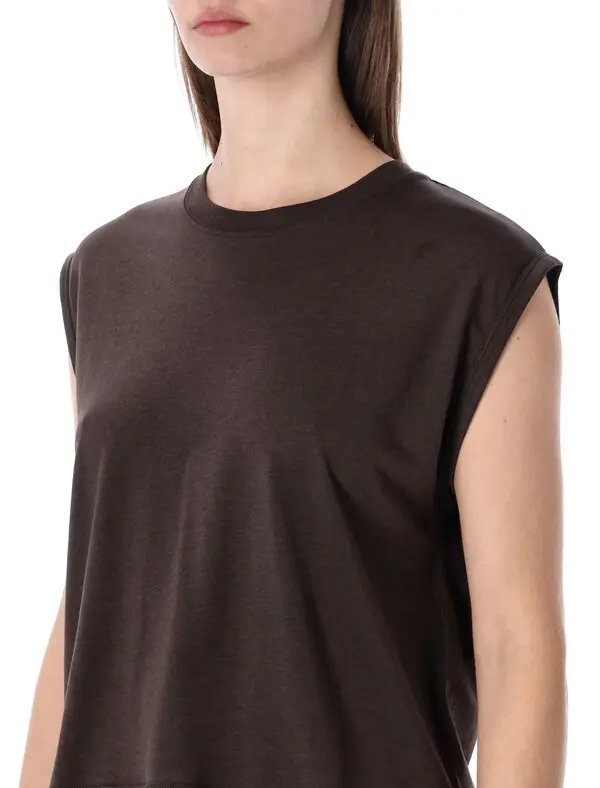 SESSUN Deedoo Sleeveless T-shirt - Brown