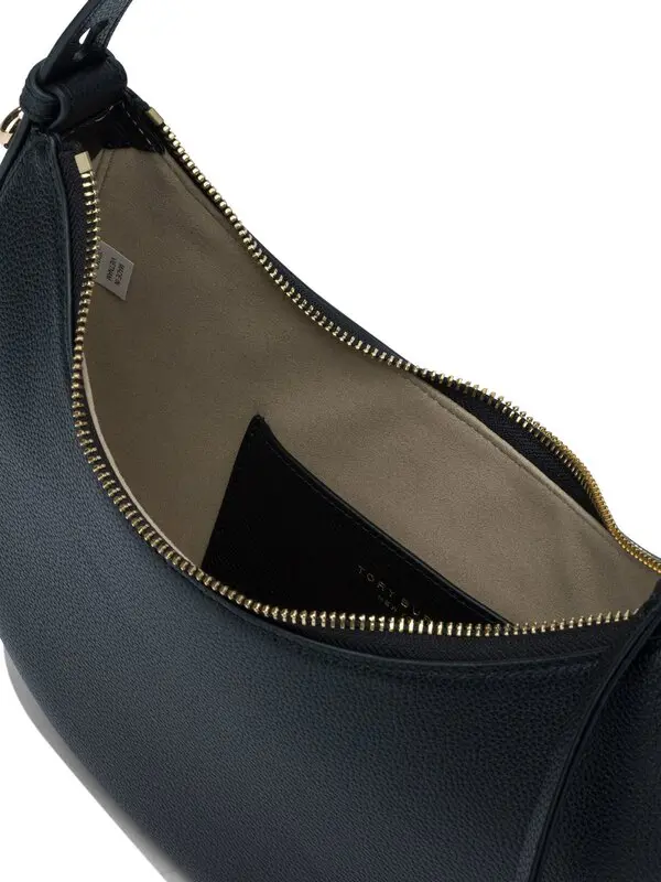 Tory Burch Leather Shoulder Bag - Black