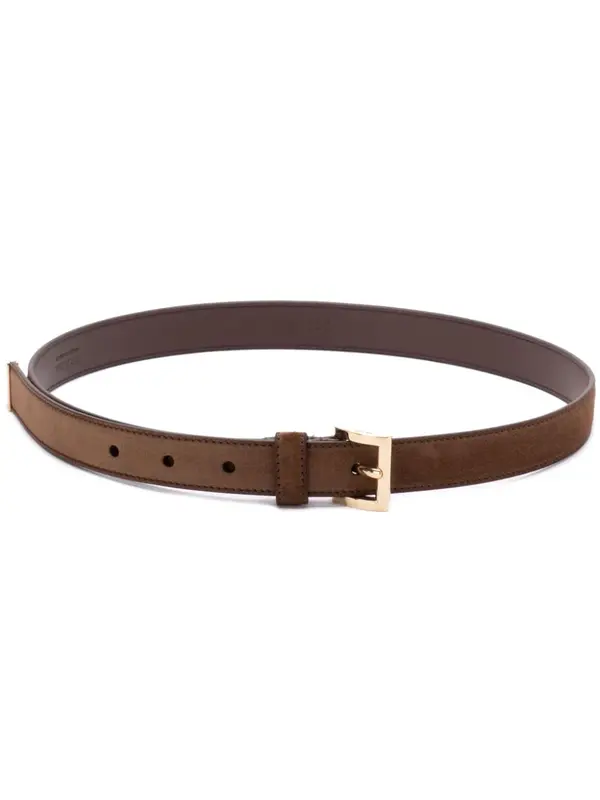 Prada Saffiano Leather Belt - Cacao