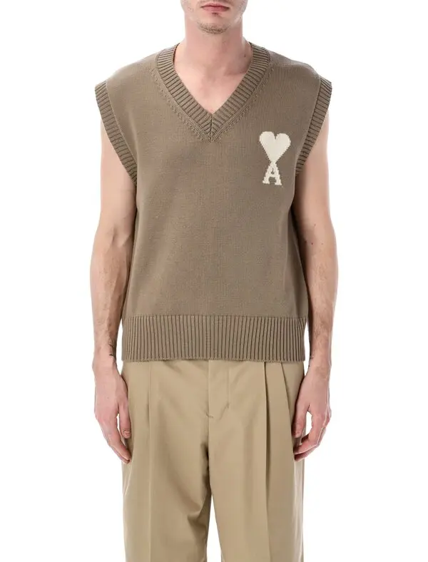 Ami Sleeveless Knit Top