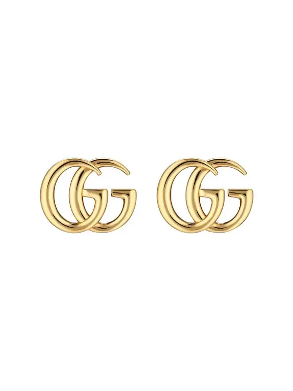 Gucci Gg Marmont Stud Earrings - Gold