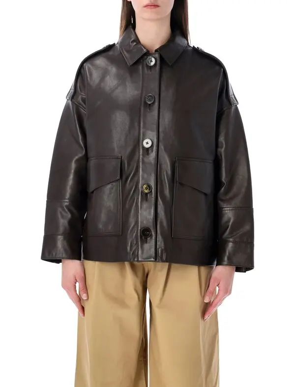 SESSUN Harriboyd Leather Jacket