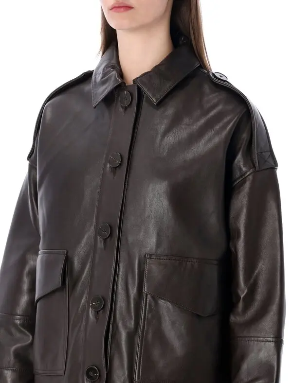 SESSUN Harriboyd Leather Jacket