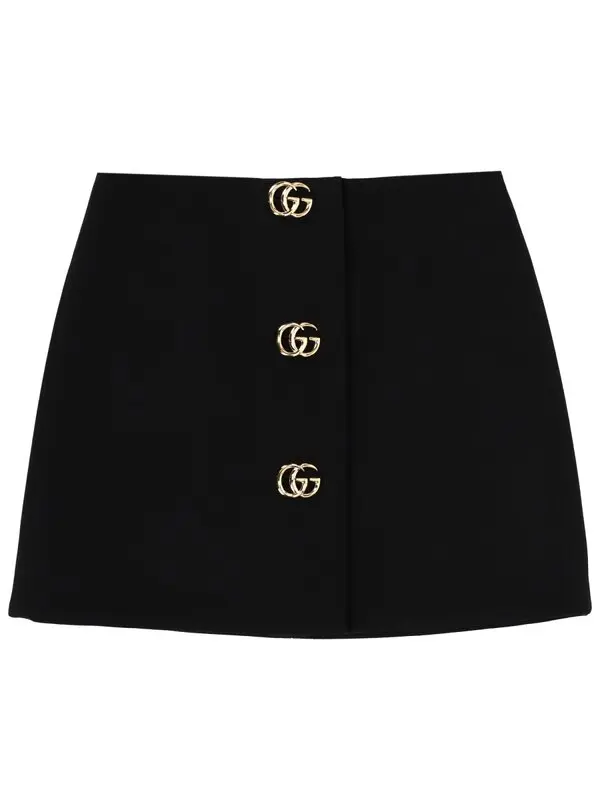 Gucci Mini Skirt With Buttons