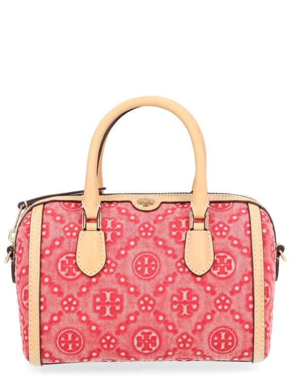 Tory Burch Small T Monogram Bag - Red