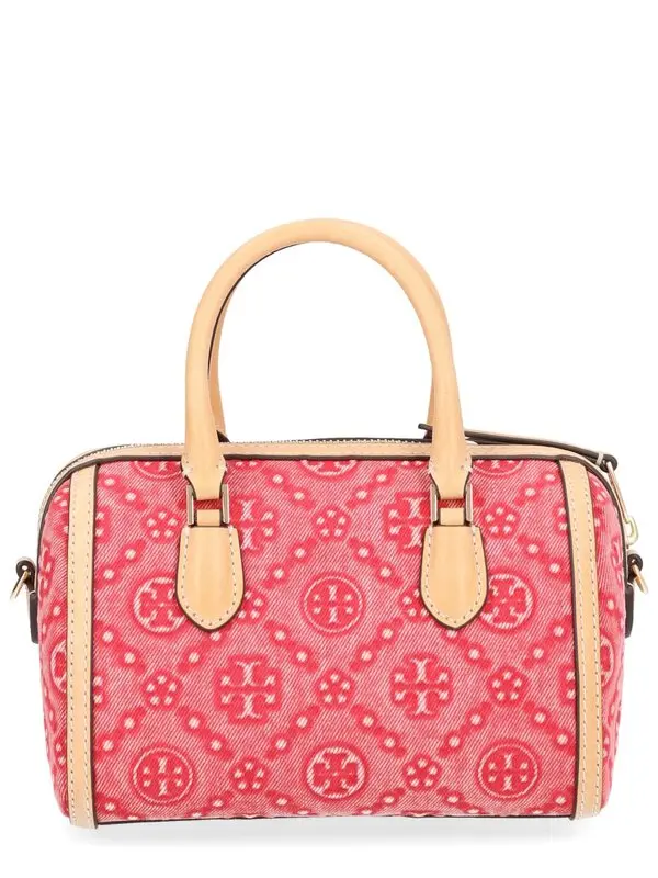 Tory Burch Small T Monogram Bag - Red