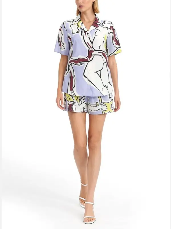 Tory Burch Printed Shirt