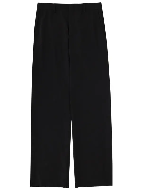 Gucci Tailored Wool Blend Trousers - Black
