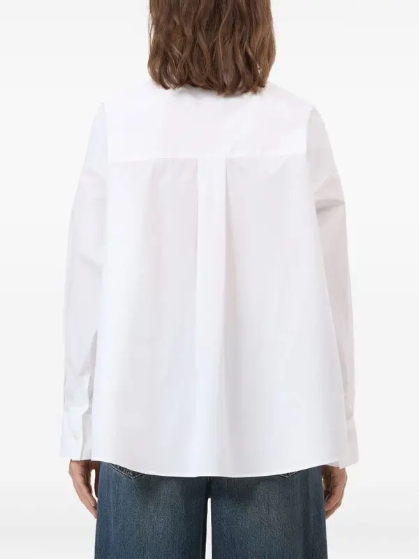 Closed Linen Cape Shirt - White