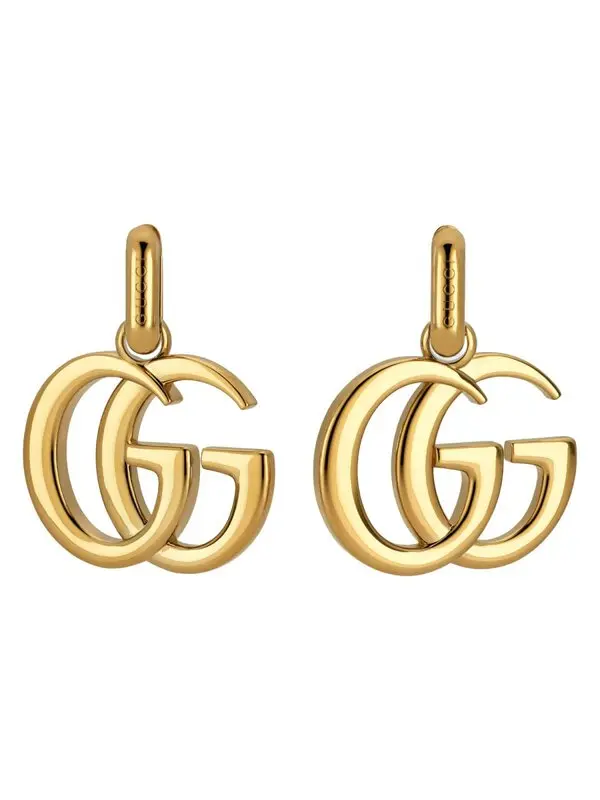 Gucci Gg Marmont Earrings - Gold