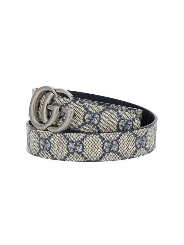 Gucci Logo Buckle Belt - Multicolour
