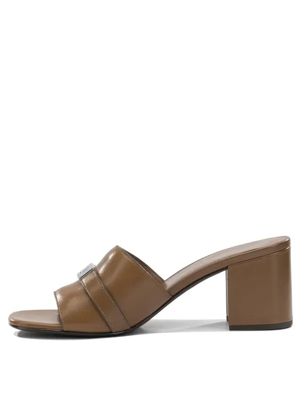 Tory Burch Heeled Mules - Brown