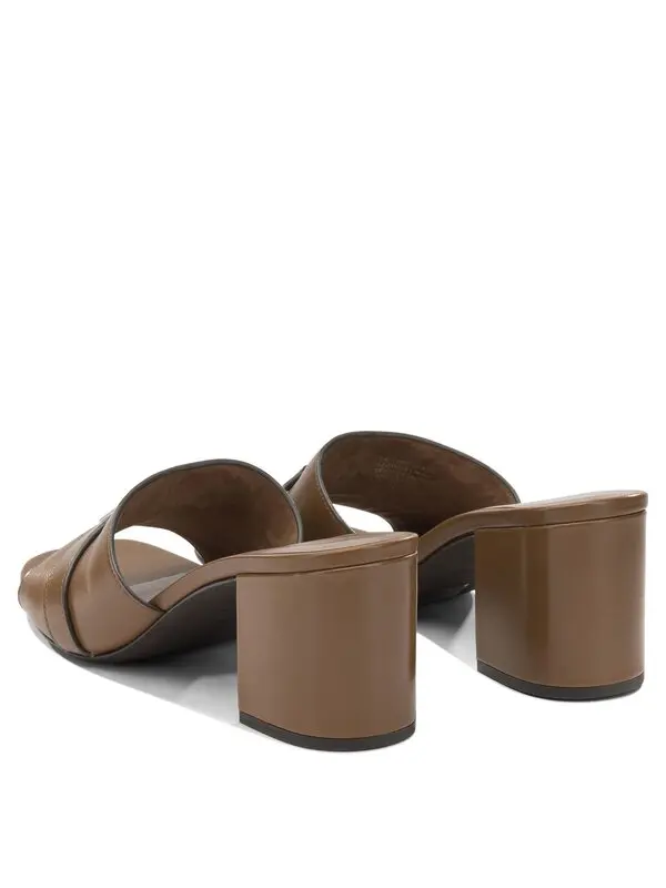 Tory Burch Heeled Mules - Brown