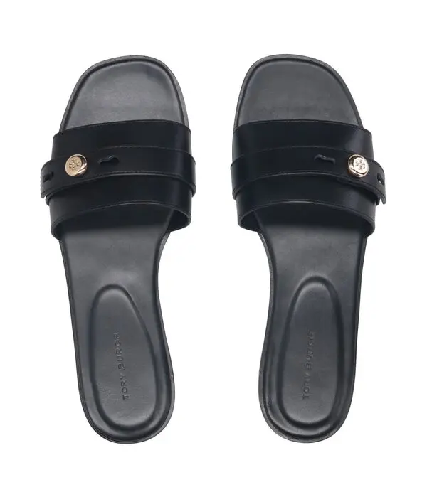 Tory Burch Slides - Black