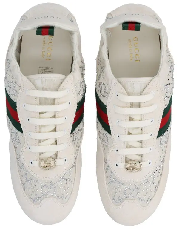 Gucci Shift Sneakers - Ivory