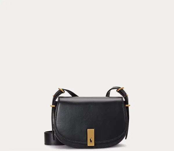 Ralph Lauren P Id Mn Sddl Crossbody - Black