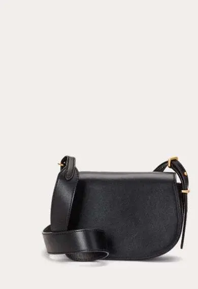 Ralph Lauren P Id Mn Sddl Crossbody - Black
