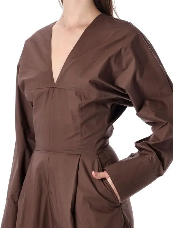 THE LATEST Drew Poplin Jumpsuit - Brown