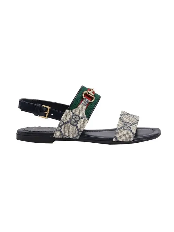 Gucci Logo Sandals - Blue