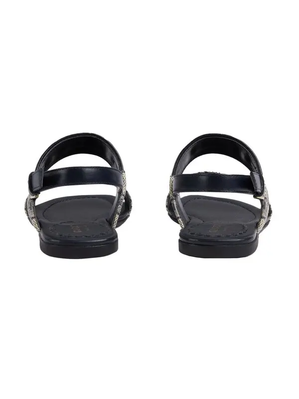 Gucci Logo Sandals - Blue