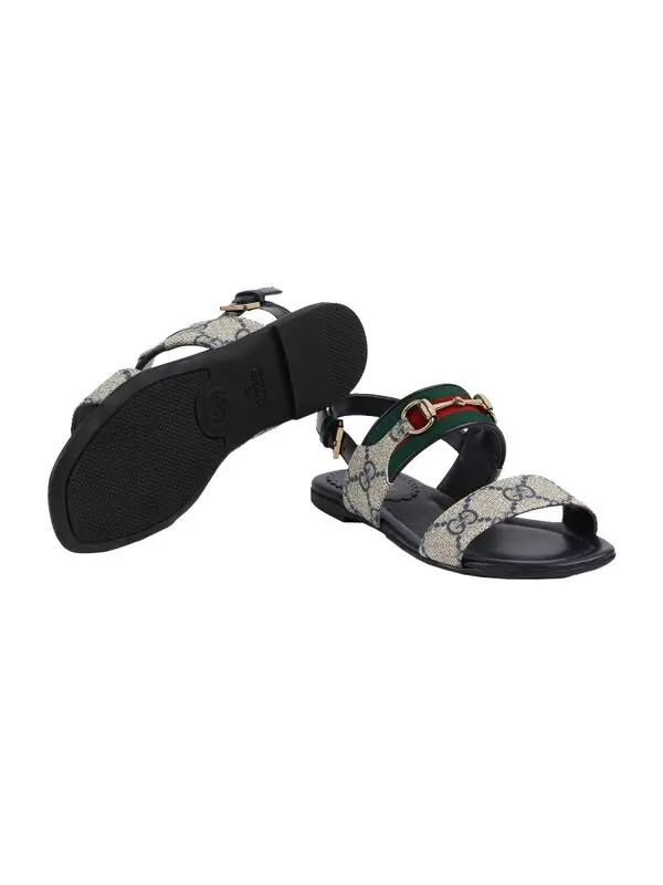 Gucci Logo Sandals - Blue