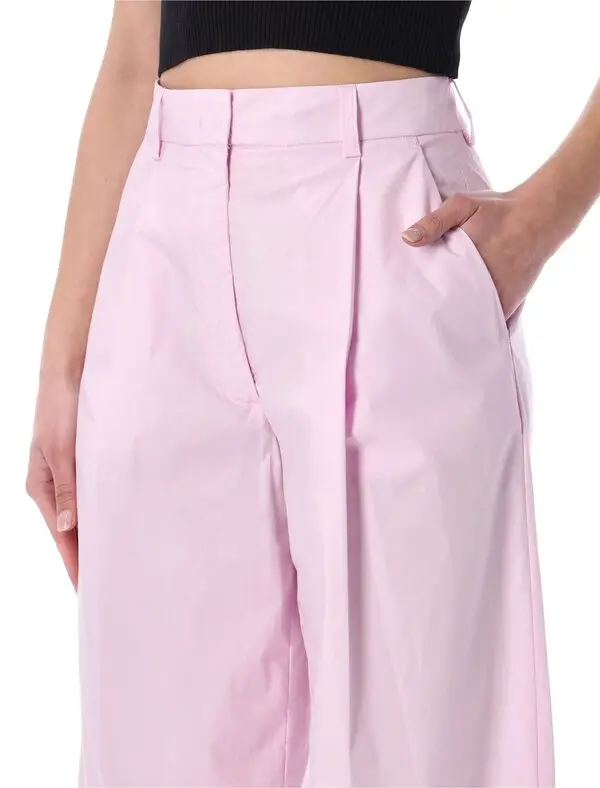 THE LATEST Axel Straight Leg Trousers - Pink