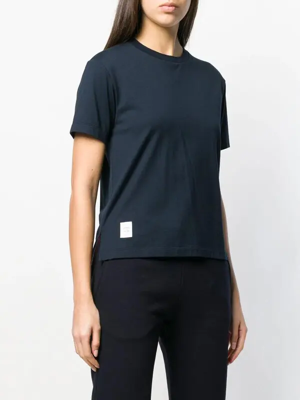 Thom Browne Relaxed Fit Short Sleeve T-shirt - Navy