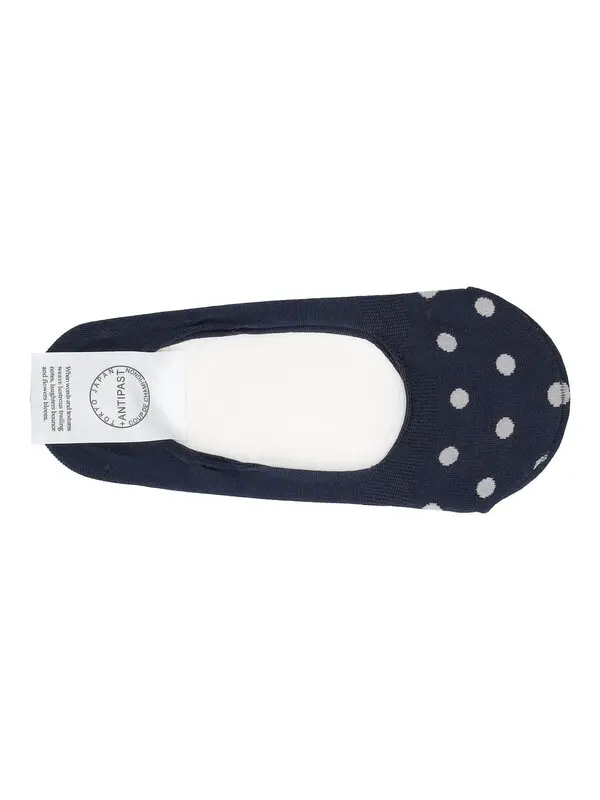 ANTIPAST Short Socks Pois - Navy