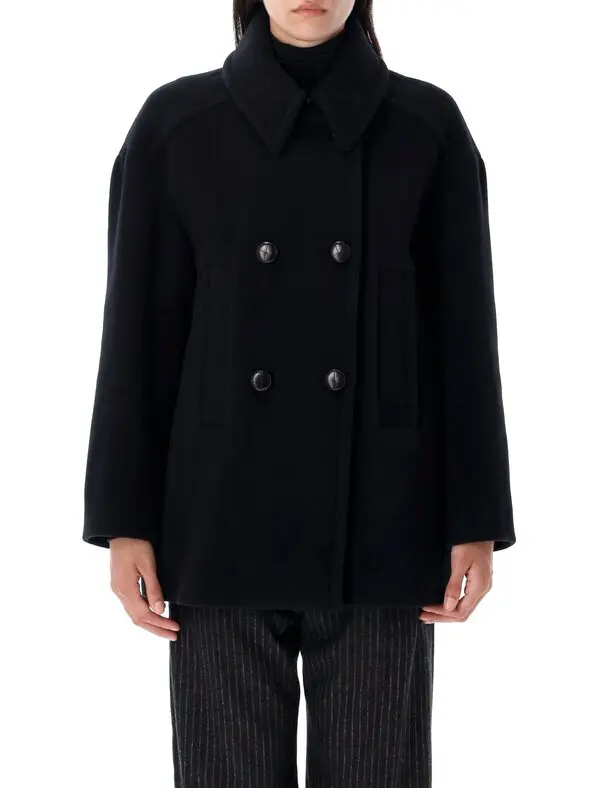 Isabel Marant Étoile Fiby Wool Blend Coat