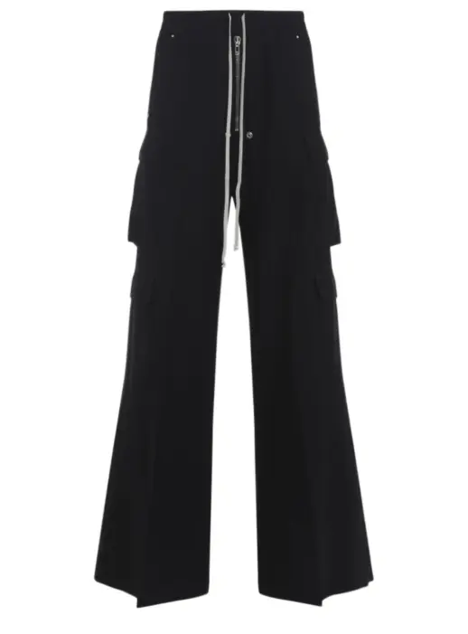 Rick Owens Double Cargo Jumbo Belas Pants - Black