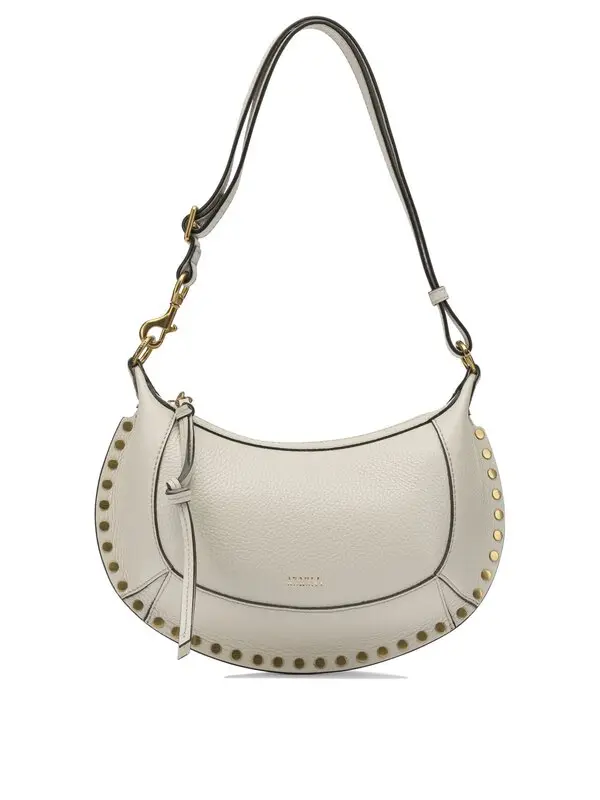 Isabel Marant Oskan Moon Small Shoulder Bag - White