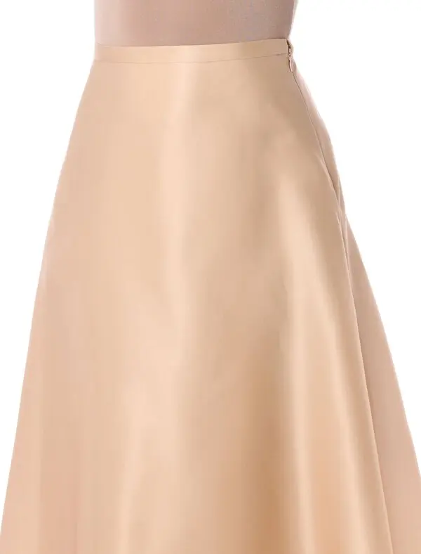 Alberta Ferretti Silk Organza Circle Skirt - Pink