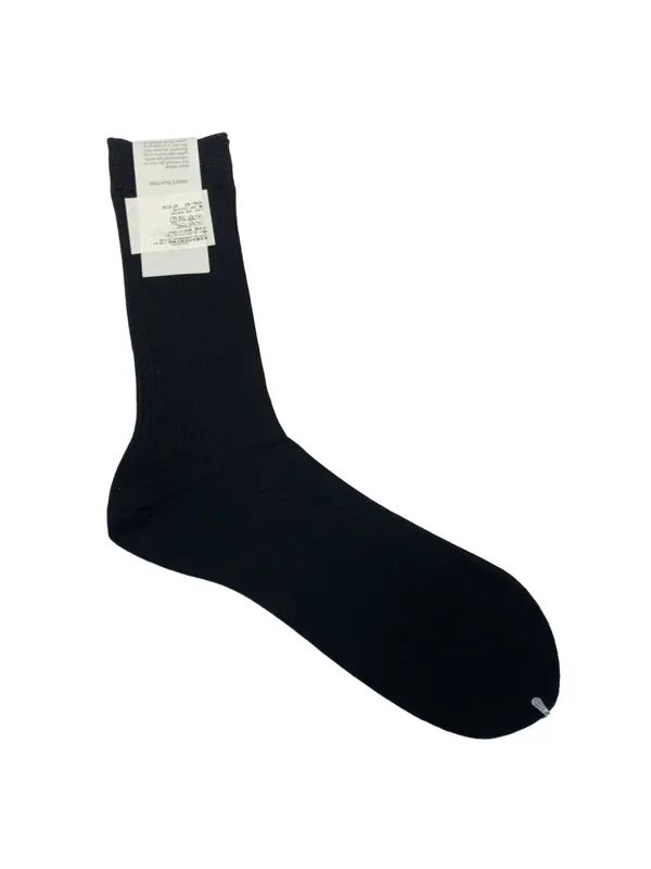 ANTIPAST Ribbed Cotton Socks - Black