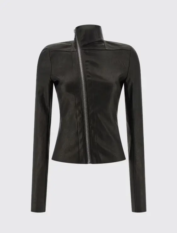 Rick Owens Gary Leather Jacket - Black