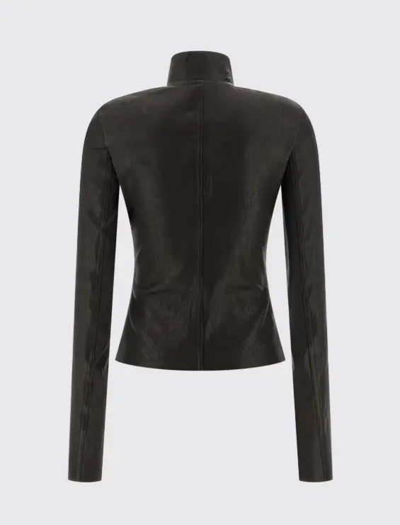 Rick Owens Gary Leather Jacket - Black