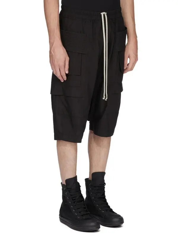 Rick Owens Creatch Cargo Pods - Black