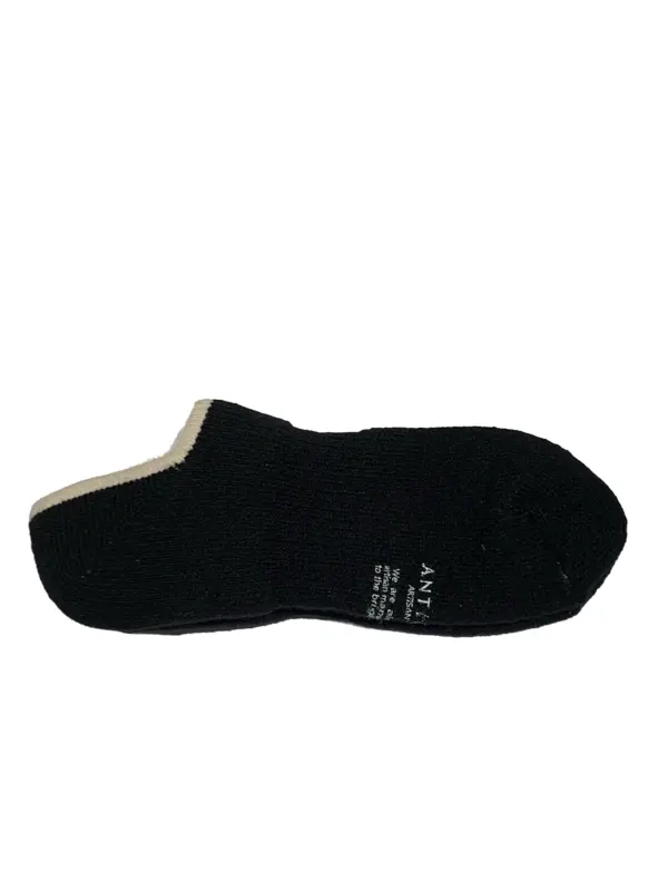 ANTIPAST Knitted Ankle Socks - Black