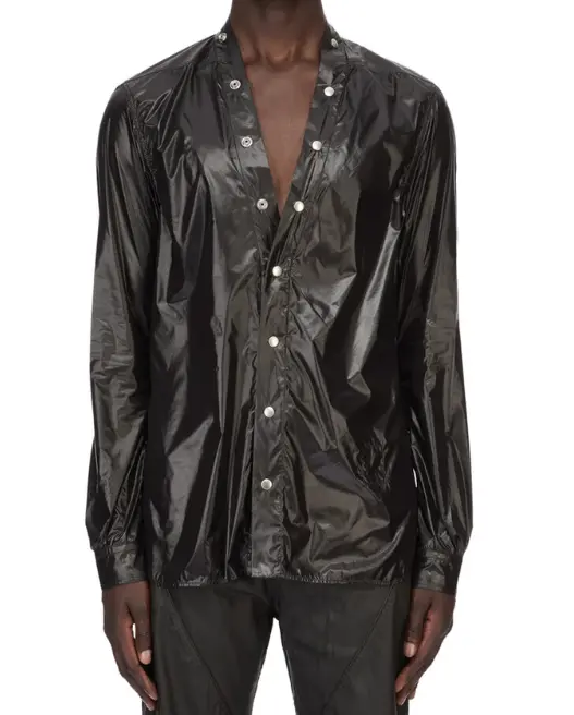 Rick Owens Larry Shirt - Black
