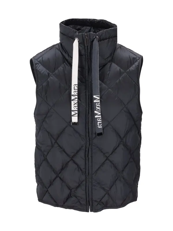 Max Mara Padded Gilet - Blu Notte