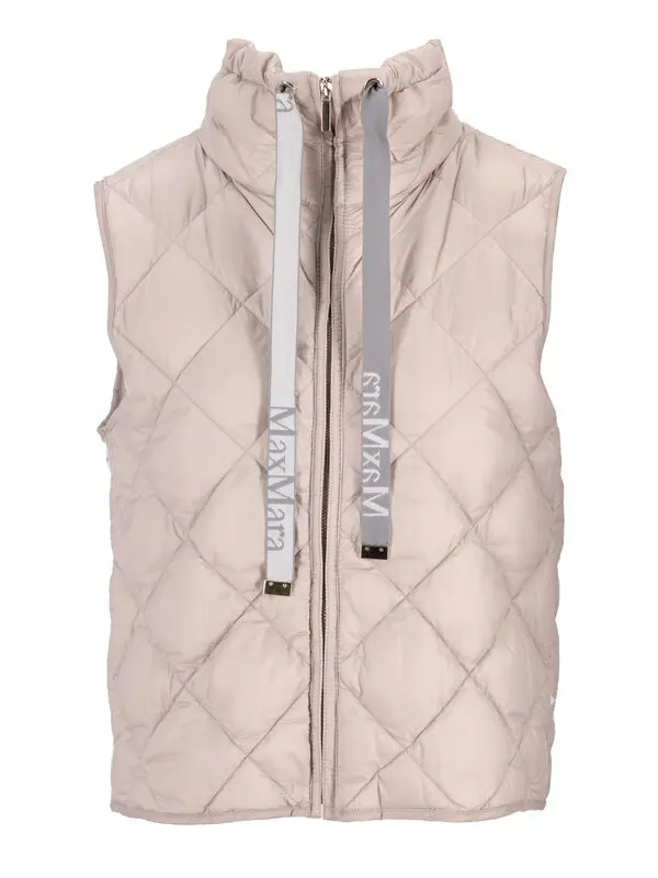 Max Mara Padded Gilet - Sabbia