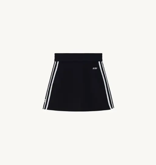 AUTRY Striped Skirt - Knit Blue