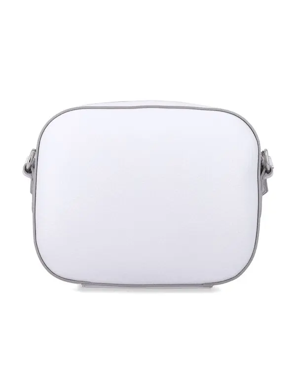 Stella McCartney Camera Bag With Logo - Grey
